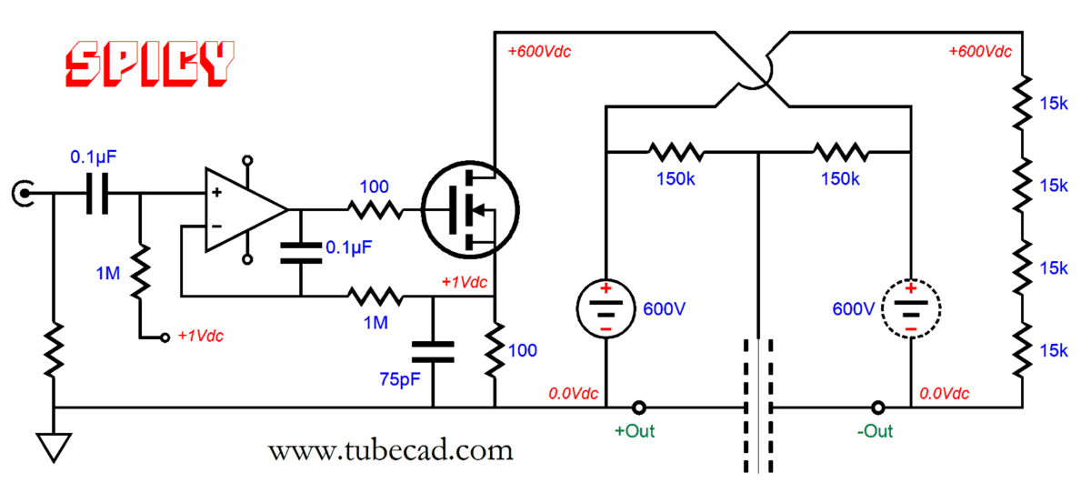 Single-Ended Electrostatic Amplifiers